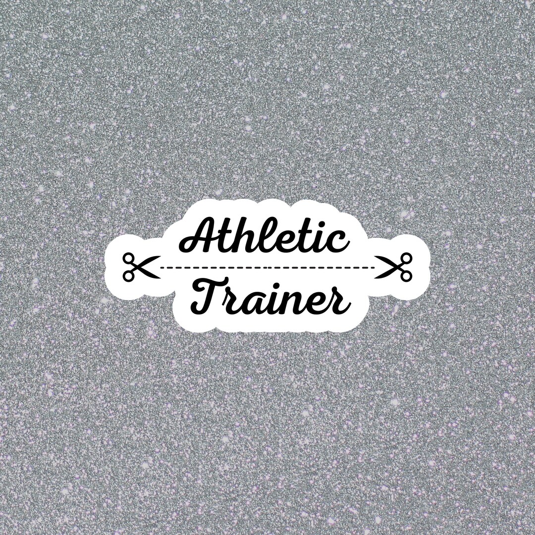 AT Scissors, Die-cut Stickers,athletic Trainer Gifts, Athletic Training ...