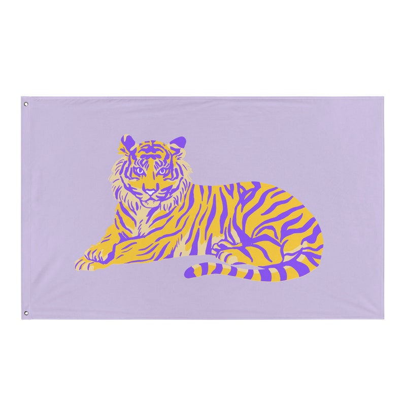 Tiger Flag - Etsy