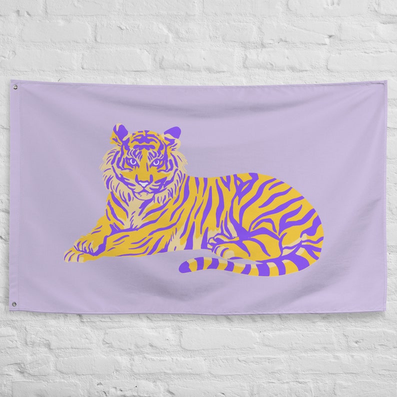 Tiger Flag - Etsy