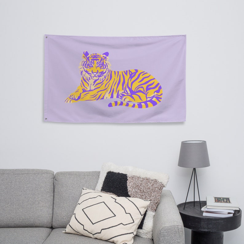 Tiger Flag - Etsy