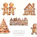 Cute Christmas Gingerbread Clipart, Gingerbread House, Winter Clipart ...