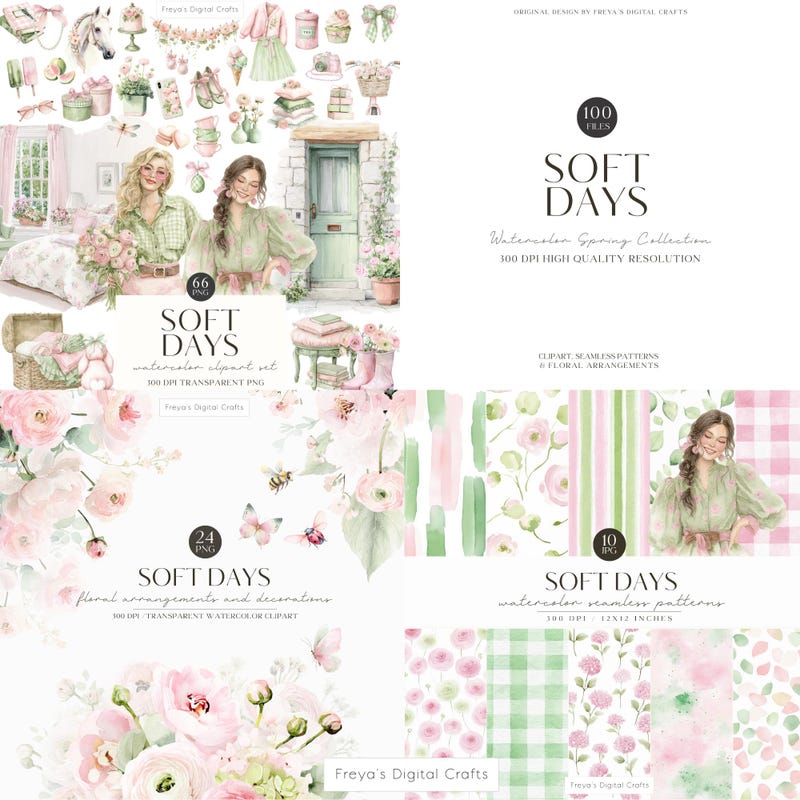 Spring Stickers - Etsy