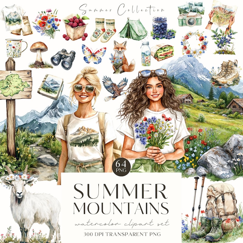 Mountain Watercolor Arts - Etsy