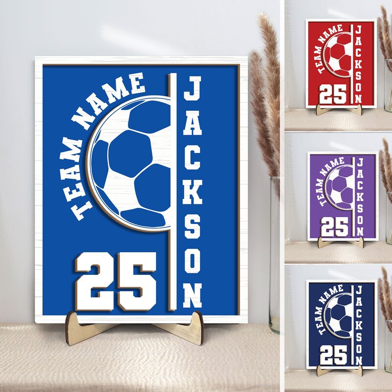 Soccer Wood Sign - Etsy