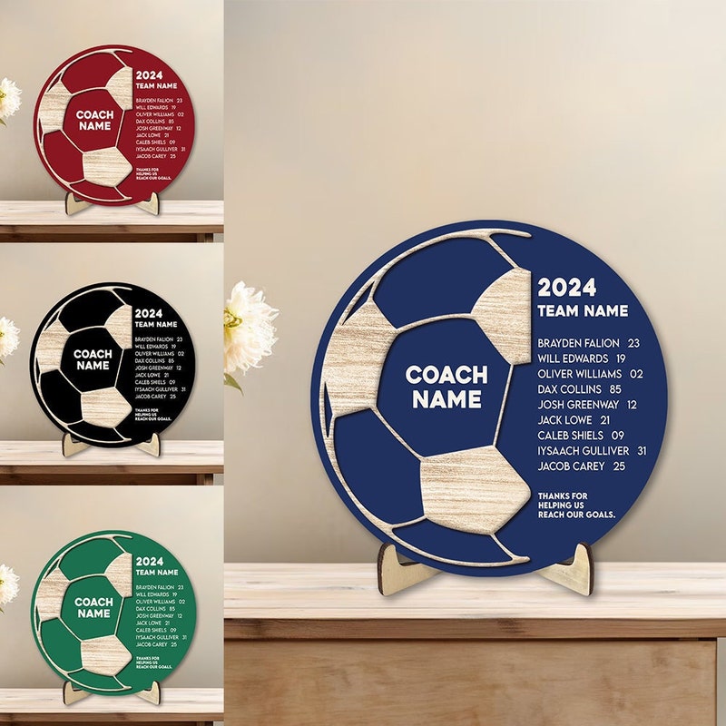 Soccer Wood Sign - Etsy