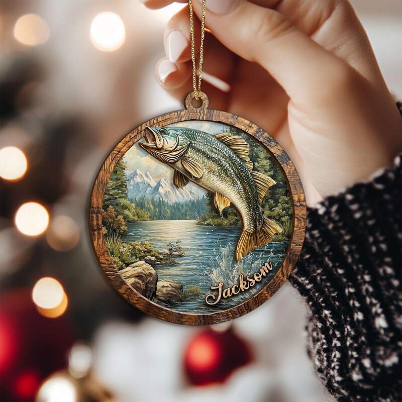 Fishing Ornaments - Etsy