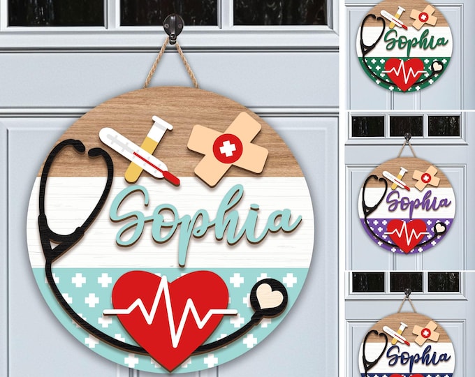 Nurse Office Welcome Sign, School Nurse Door Sign, School Nurse Gift ...