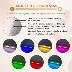 Personalized LGBT Night Light, Custom Names Acrylic Night Light ...