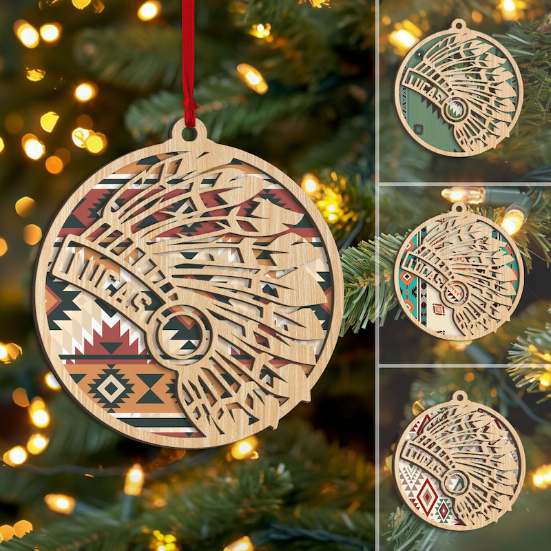 Native American Christmas Ornaments - Etsy