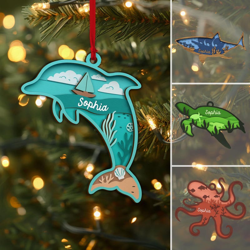 Sea Life Christmas Tree - Etsy