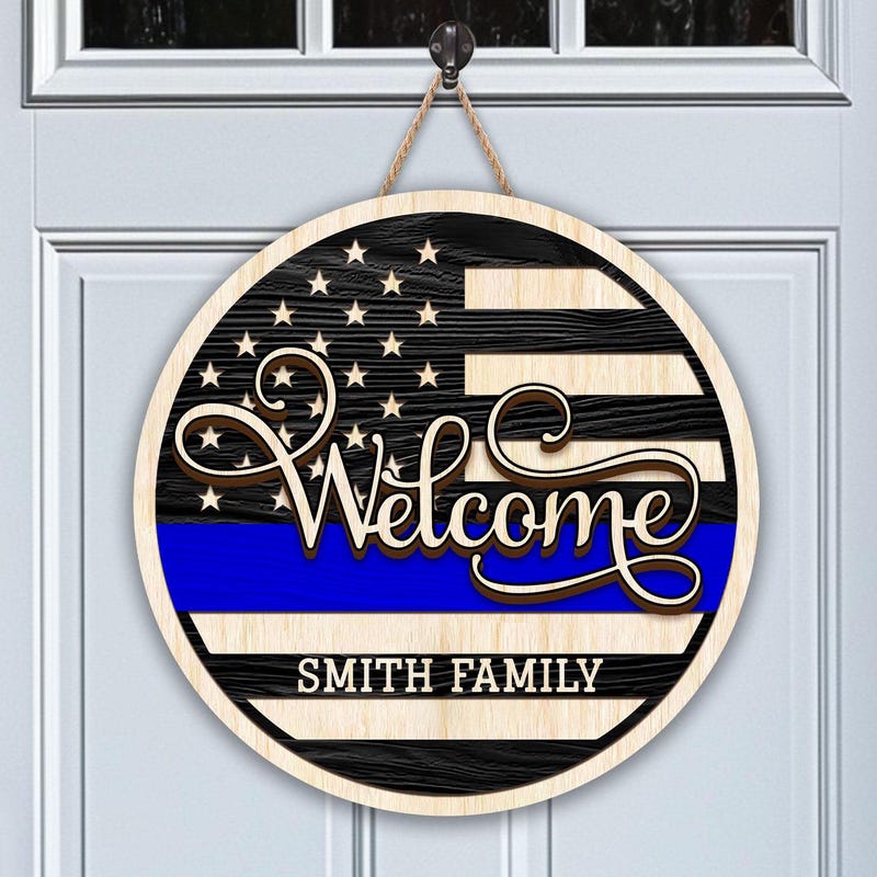 Law Enforcement Sign - Etsy