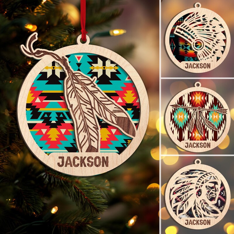 Native American Christmas Ornaments - Etsy
