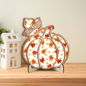 Personalized Family Wooden Plaque, Custom Family Name Wooden Sign ...