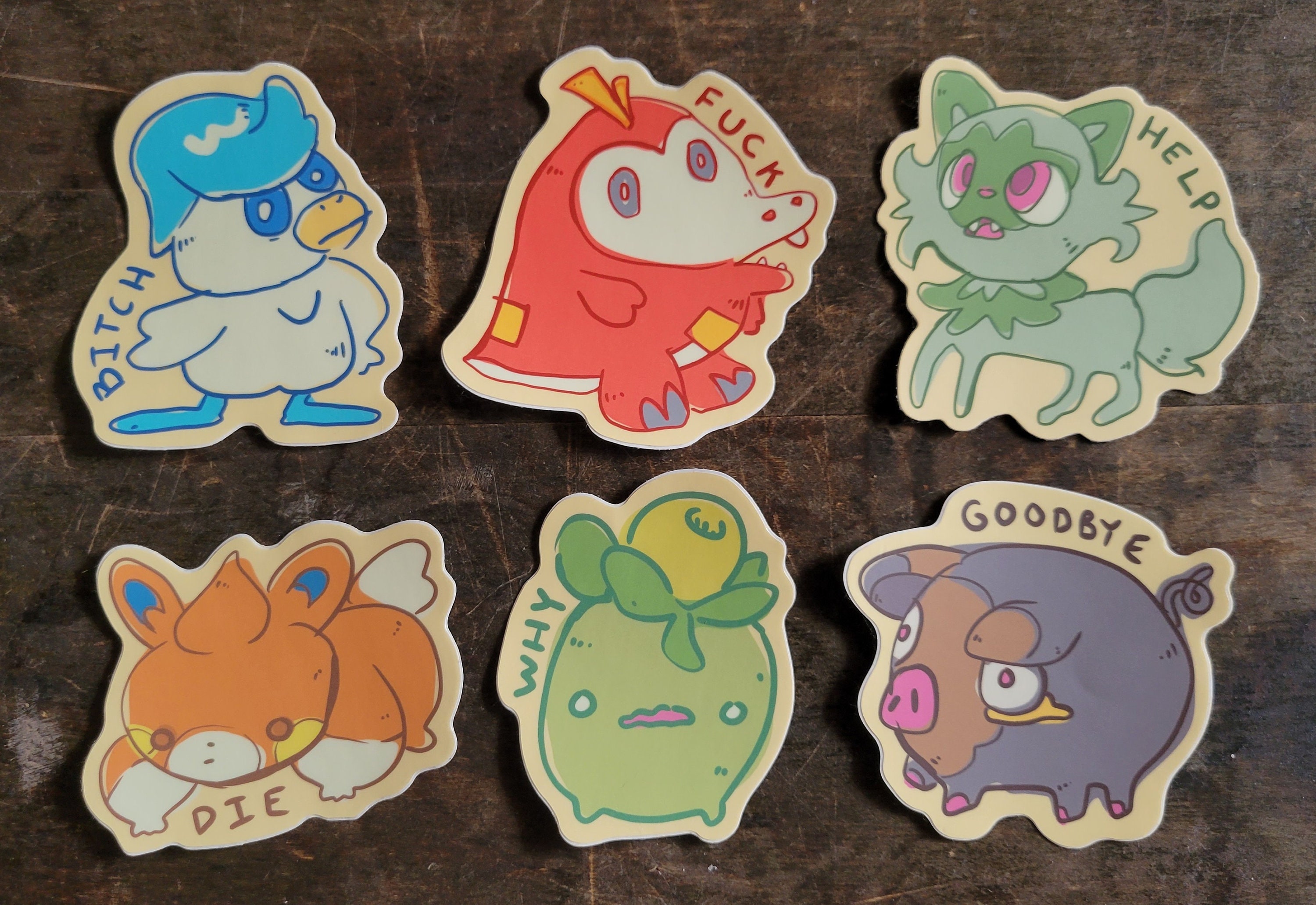 Inappropriate Pokemon Stickers - Etsy