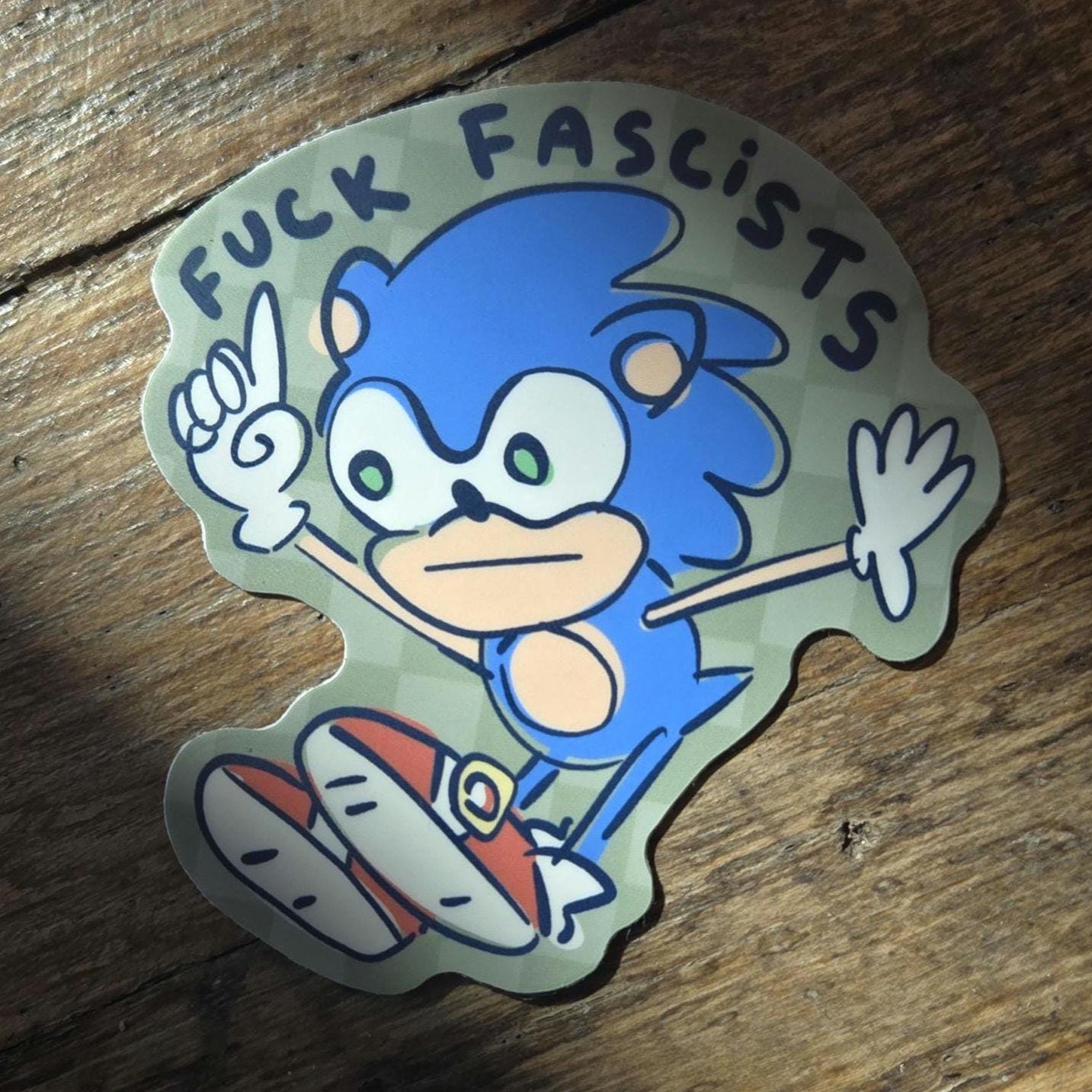 Politically Rad Sonic Stickers - Etsy
