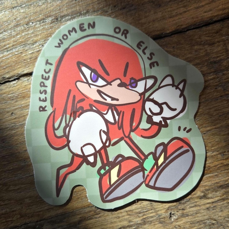 Politically Rad Sonic Stickers - Etsy