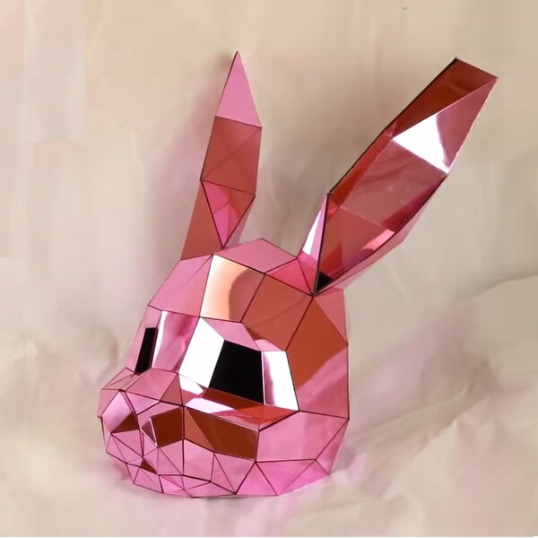 Rabbit Mask - Etsy
