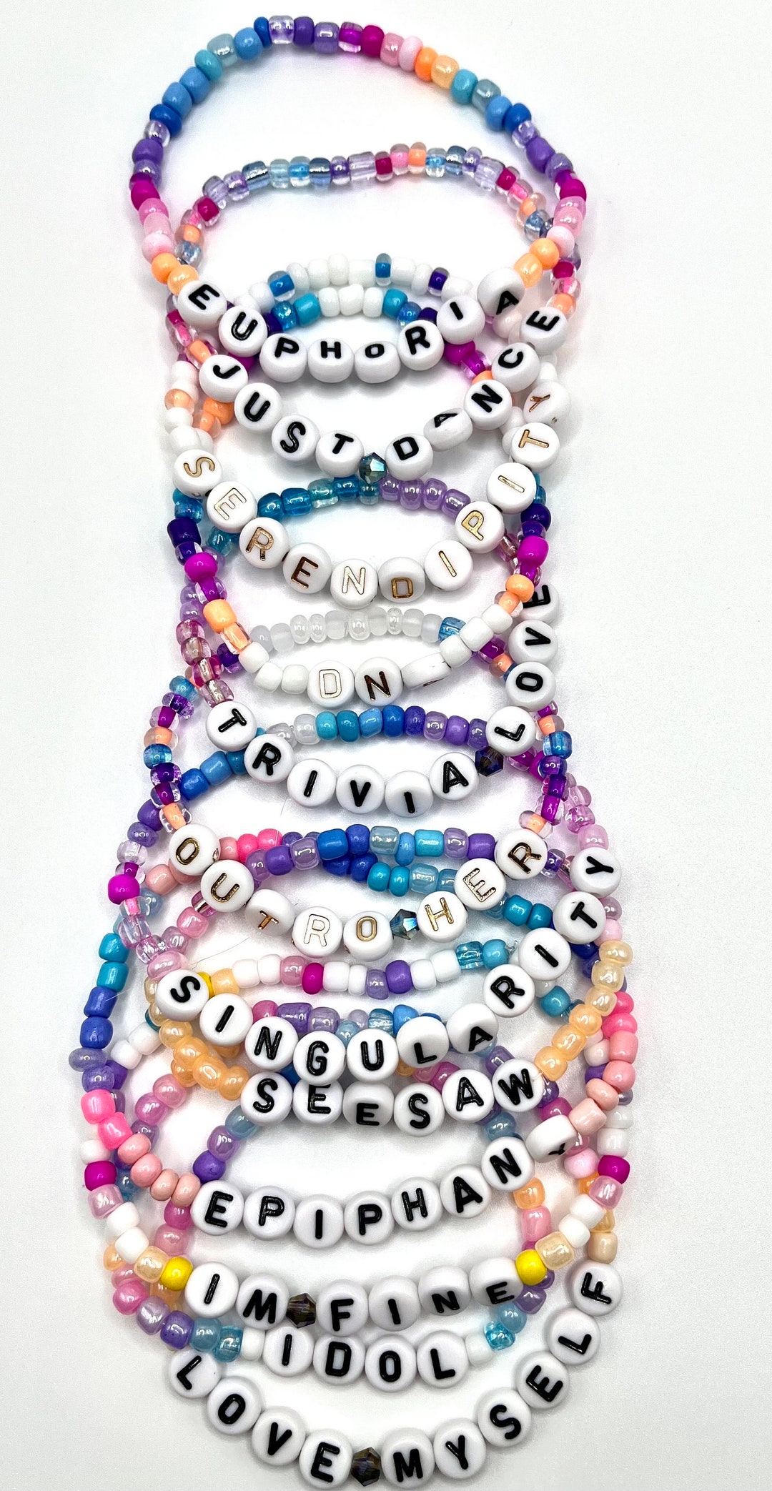 Love Yourself Answer BTS Album Beaded Bracelets BTS Accessories and Jewelry - Etsy