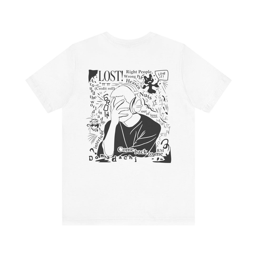 RPWP Inspired Tshirt, RM Right Place Wrong Person Shirt, Namjoon Shirt ...