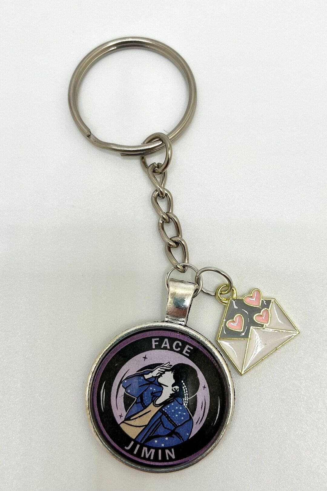 Face Album Jimin Keychain Bts Keychain Bts Bag Charm - Etsy