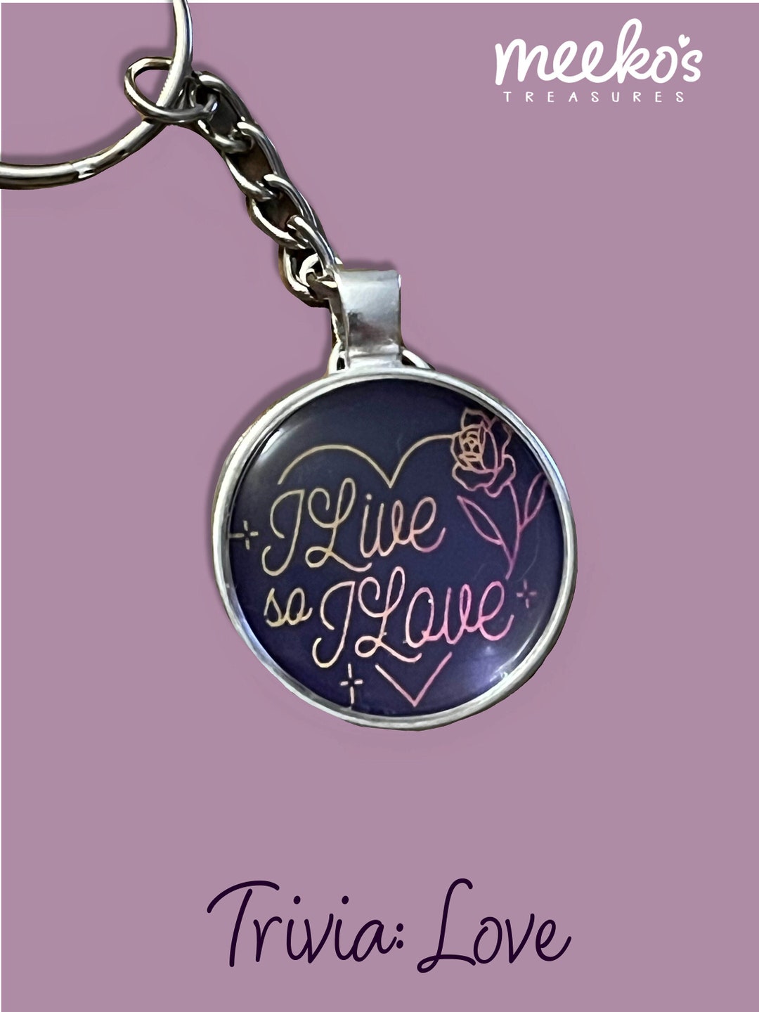 BTS Keychain - Trivia Love - RM Lyrics - Etsy