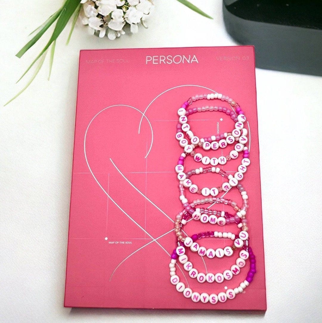 Map of the Soul Persona BTS Album Beaded Bracelets - BTS Accessories and Jewelry - Etsy