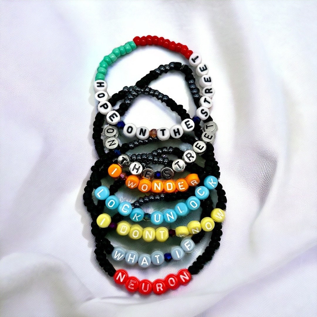 Hope on the Street Album - Jhope Themed Beaded Bracelets - BTS ...