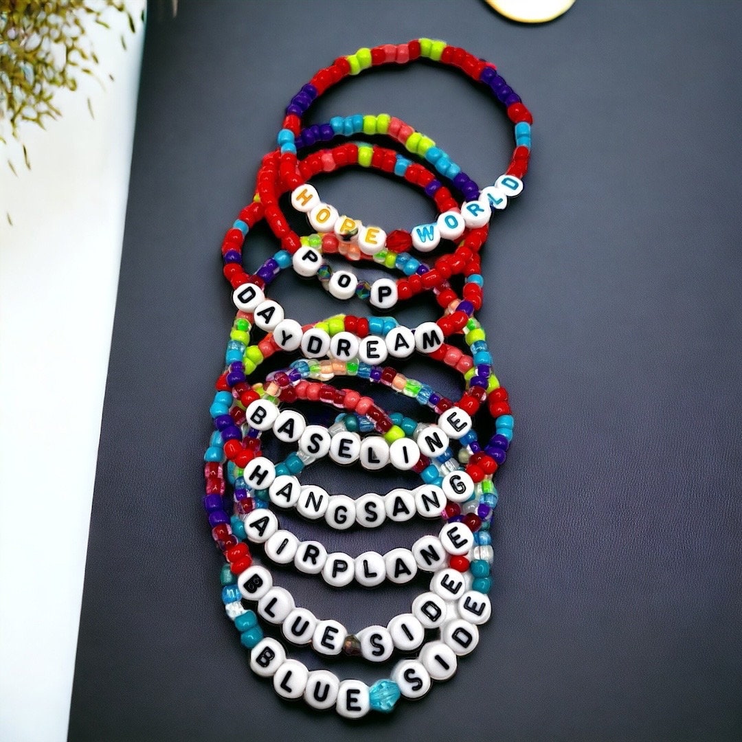 Hope World - Jhope Themed Beaded Bracelets - BTS Accessories and ...