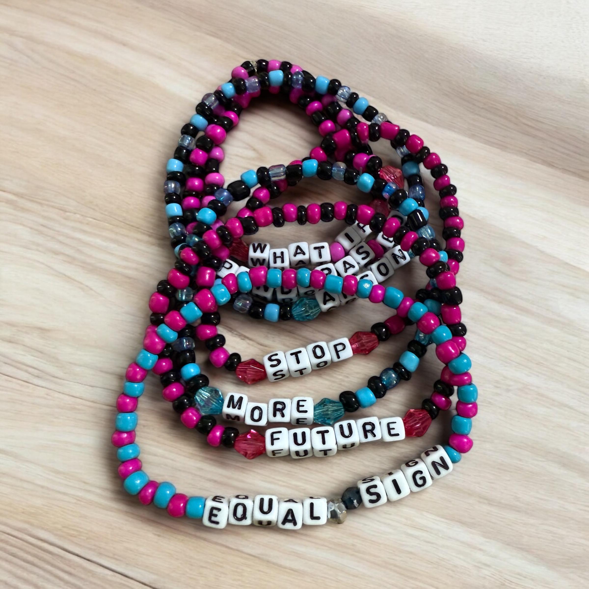 Hope on Stage Setlist Inspired Bracelets - Jhope Themed Beaded ...