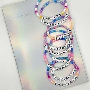 Love Yourself Answer BTS Album Beaded Bracelets - BTS Accessories and ...