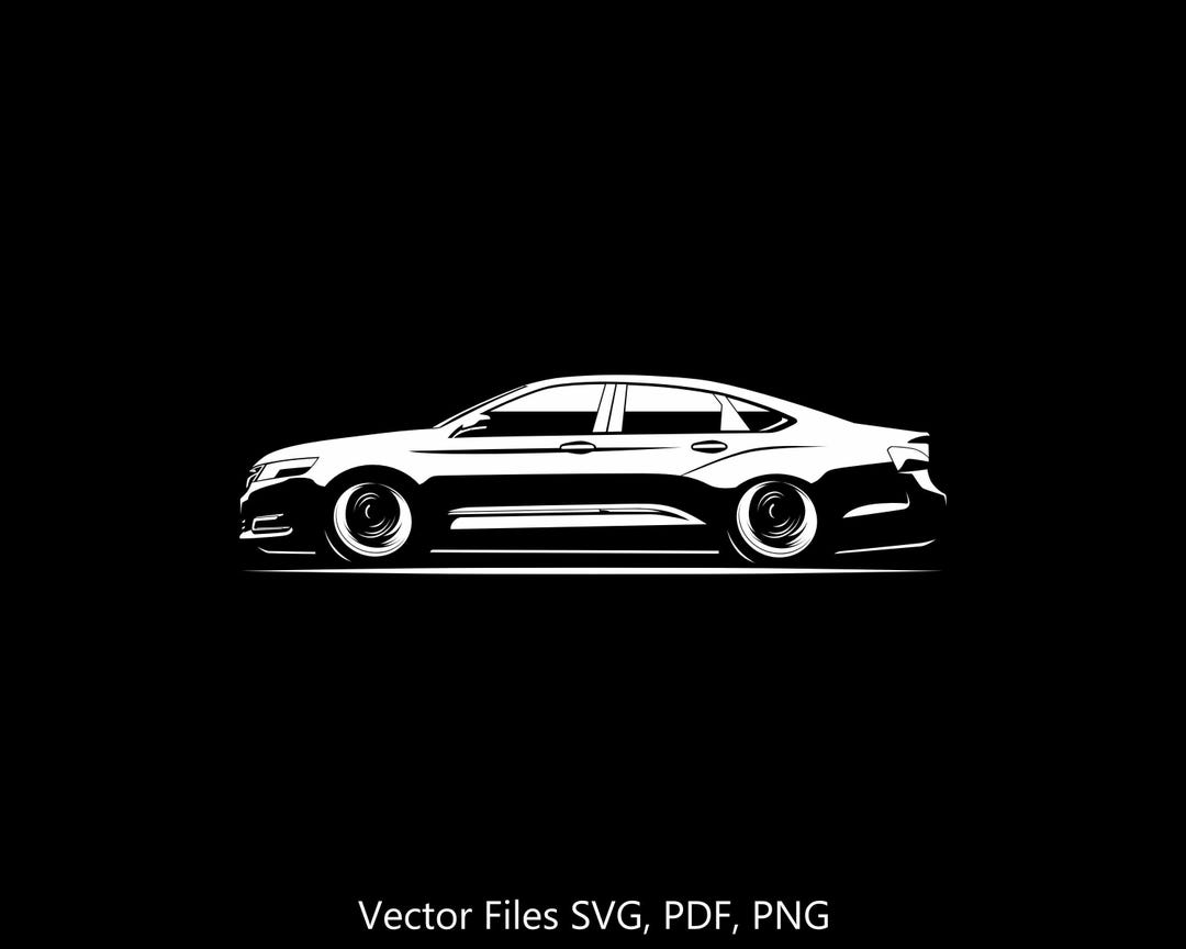2020 Impala Car Svg Clipart Vector Clip Art Graphics Image Cut for ...