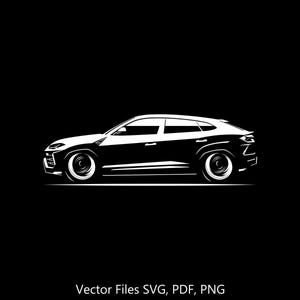 Urus 2025 Car Svg Clipart Vector Clip Art Graphics Image Cut for Cricut ...