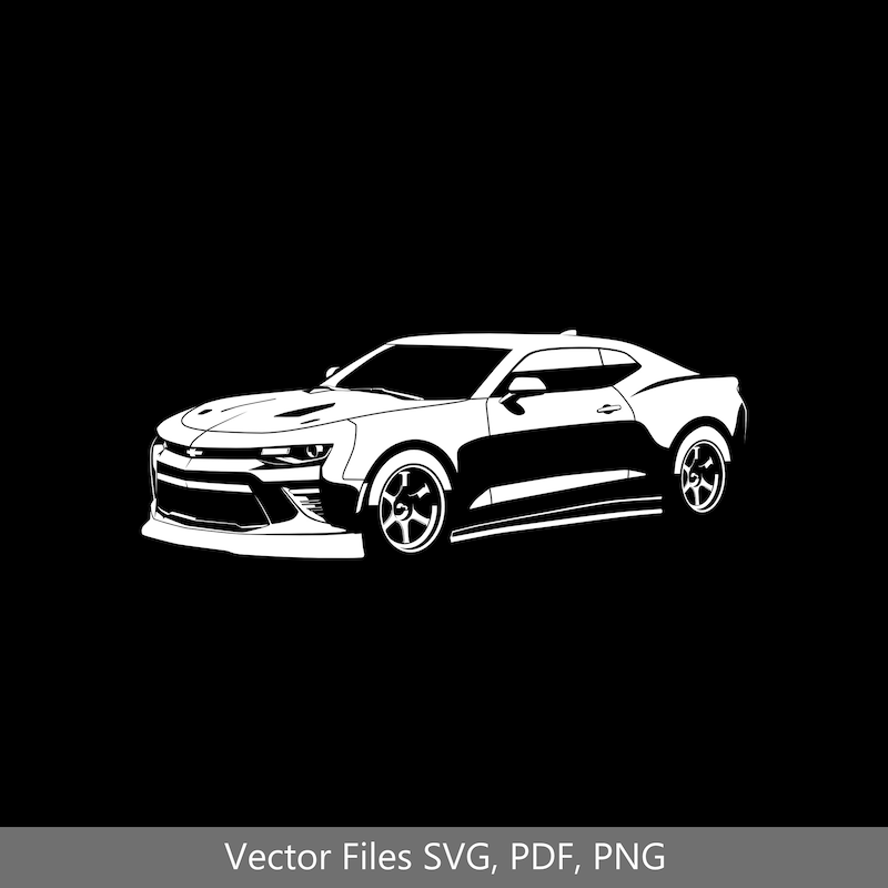 Chevy Camaro Svg - Etsy