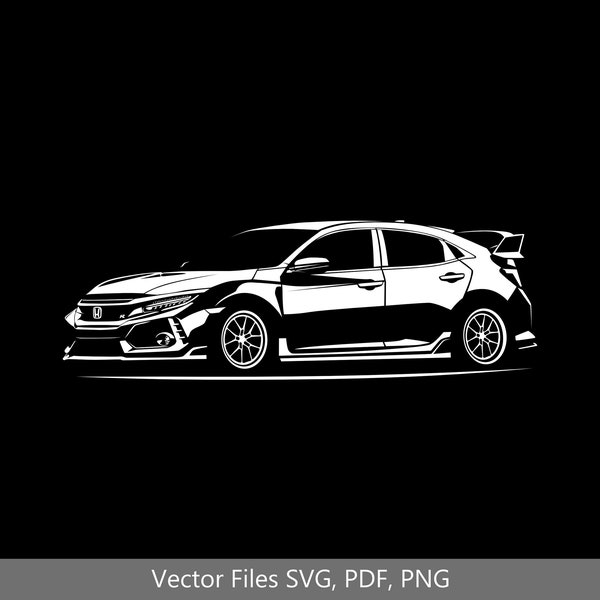 Civic Type R Svg - Etsy
