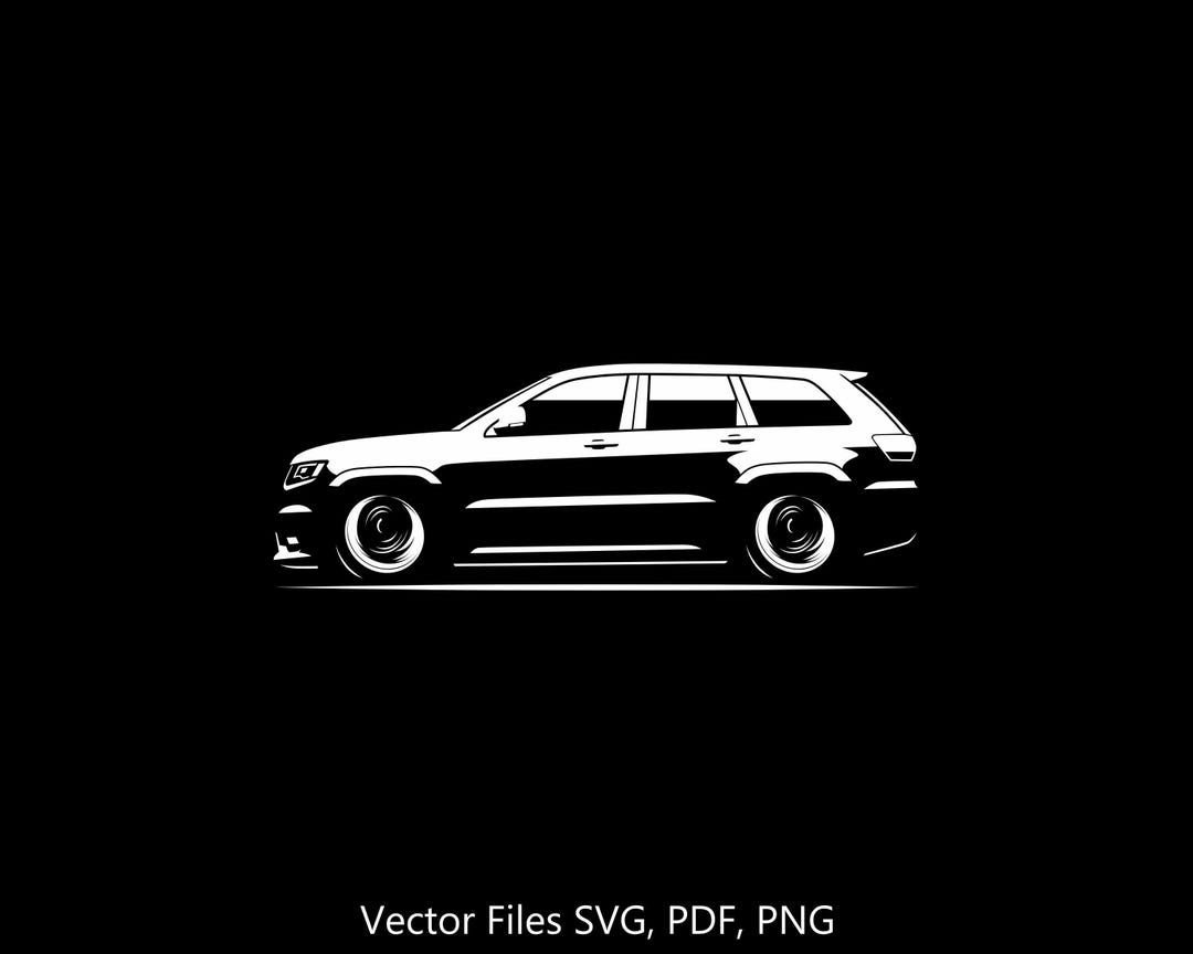 2020 Trackhawk Car Svg Clipart Vector Clip Art Graphics Image Cut for ...