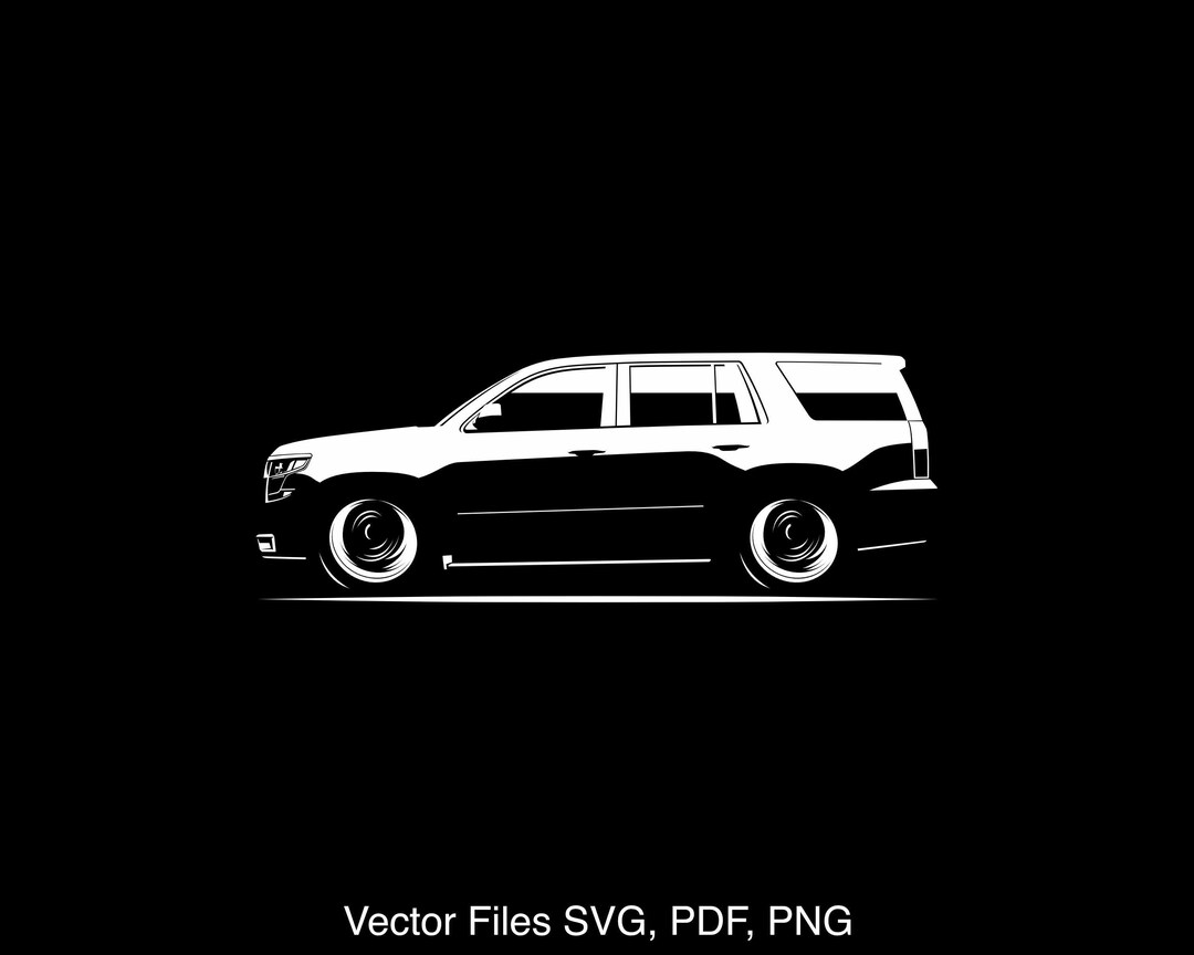 2017 Tahoe Car Svg Clipart Vector Clip Art Graphics Image Cut for ...