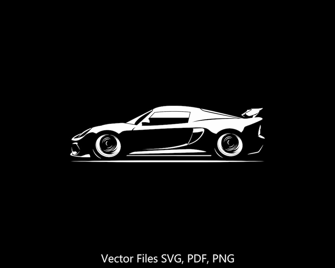 2024 Exige Car Svg Clipart Vector Clip Art Graphics Image Cut for ...