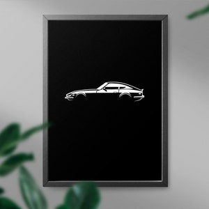 240z Car Svg Clipart Vector Clip Art Graphics Image Cut for Cricut ...