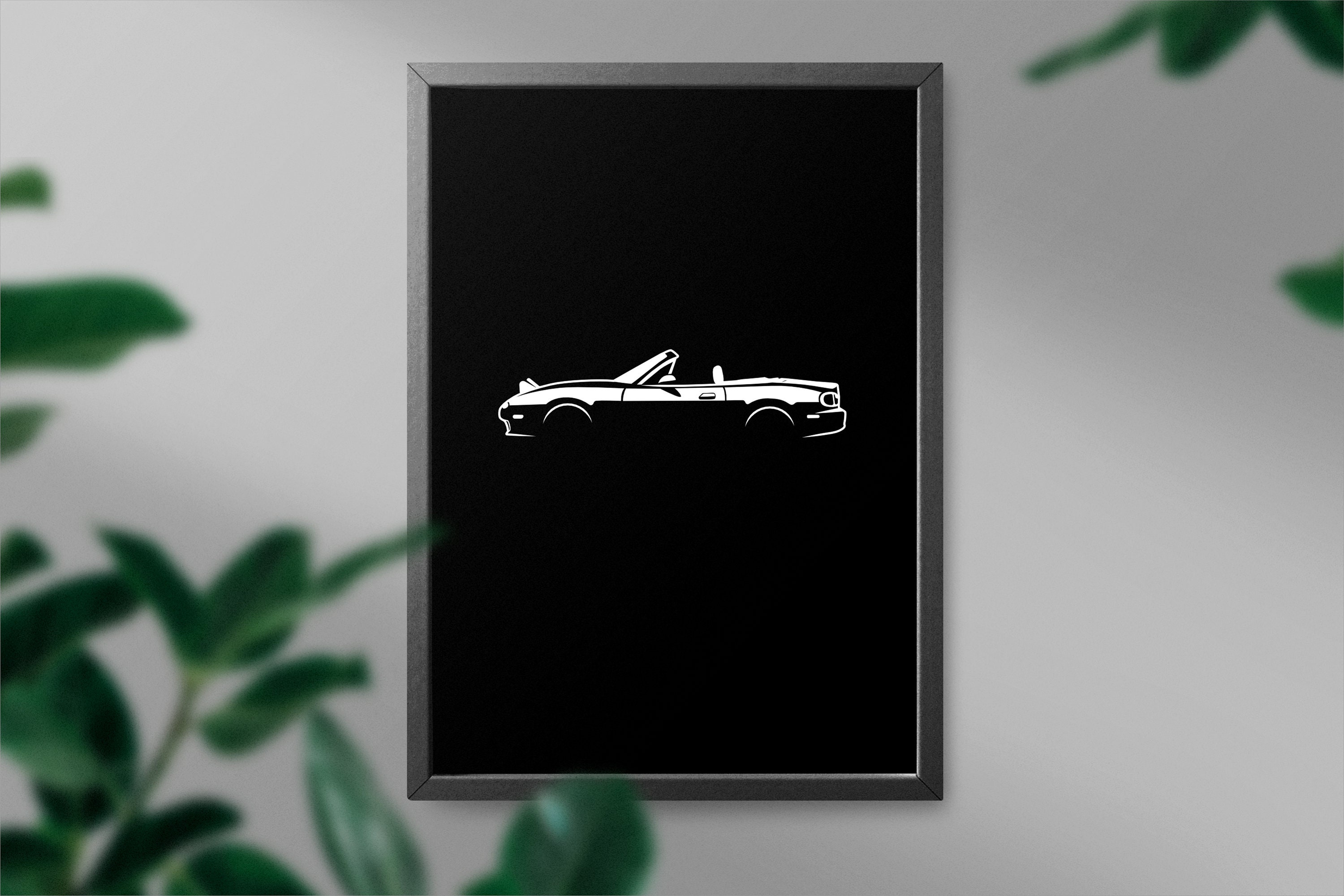 MX 5 NA Miata Car Svg Clipart Vector Clip Art Graphics Image Cut for ...
