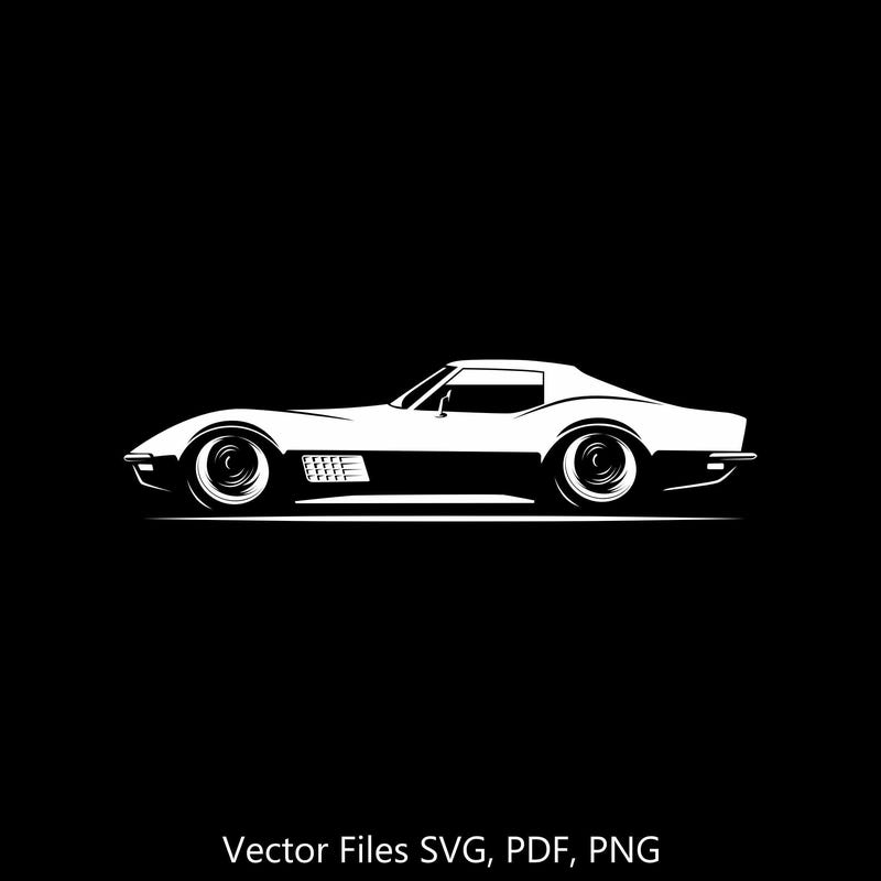 Corvette Svg - Etsy