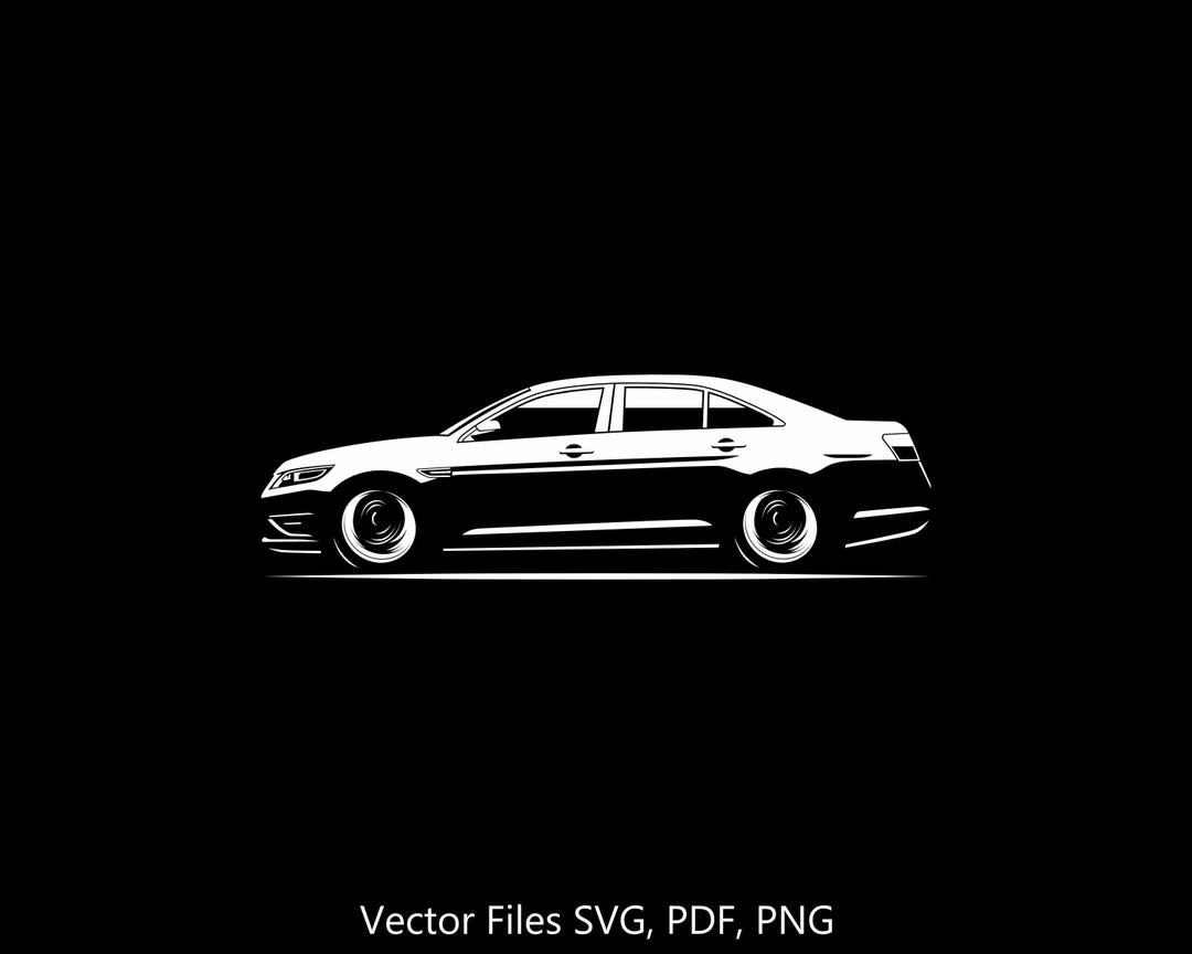 2010 Taurus Car Svg Clipart Vector Clip Art Graphics Image Cut for ...