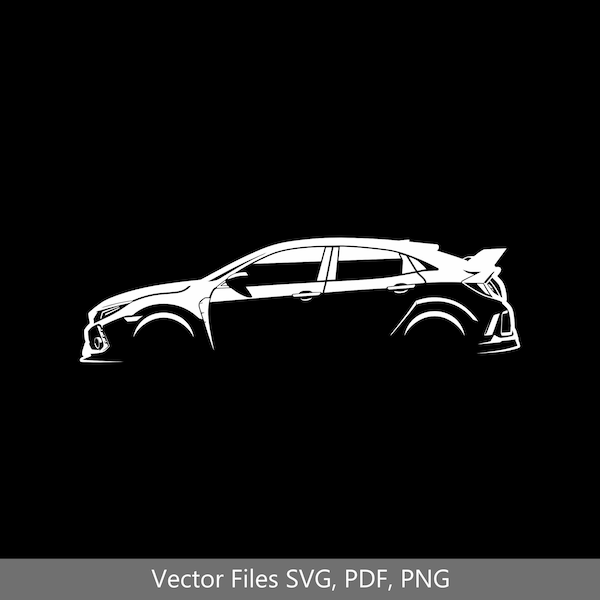 Civic Type R Svg - Etsy
