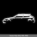 Civic EK9 Silhouette Vector Graphic Clipart for Cricut Png Pdf Svg - Etsy