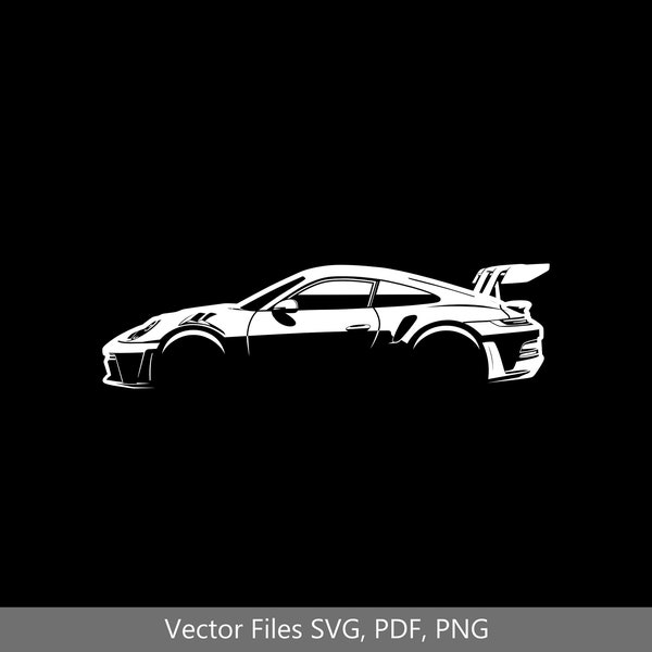 911 gt3 svg - Etsy 日本