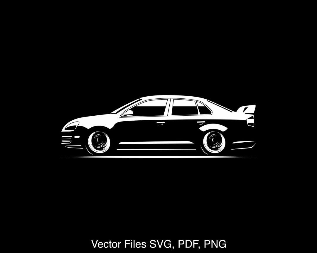 2005 Jetta Car Svg Clipart Vector Clip Art Graphics Image Cut for ...