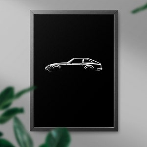 280ZX S130 Car Svg Clipart Vector Clip Art Graphics Image Cut for ...