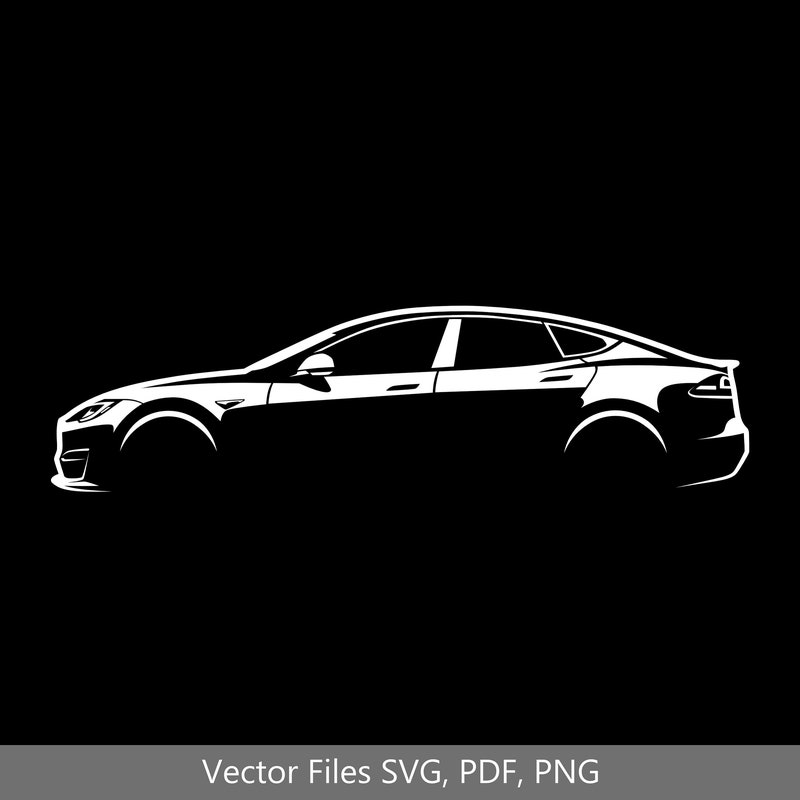 Electric Car Svg - Etsy