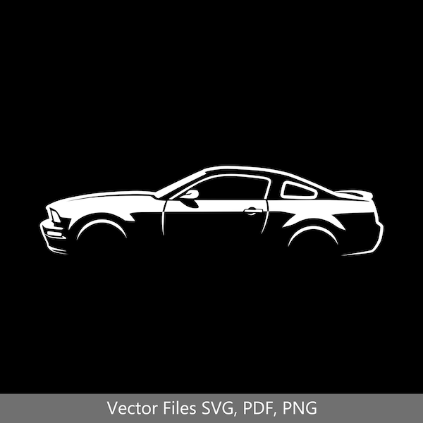 Mustang Svg - Etsy