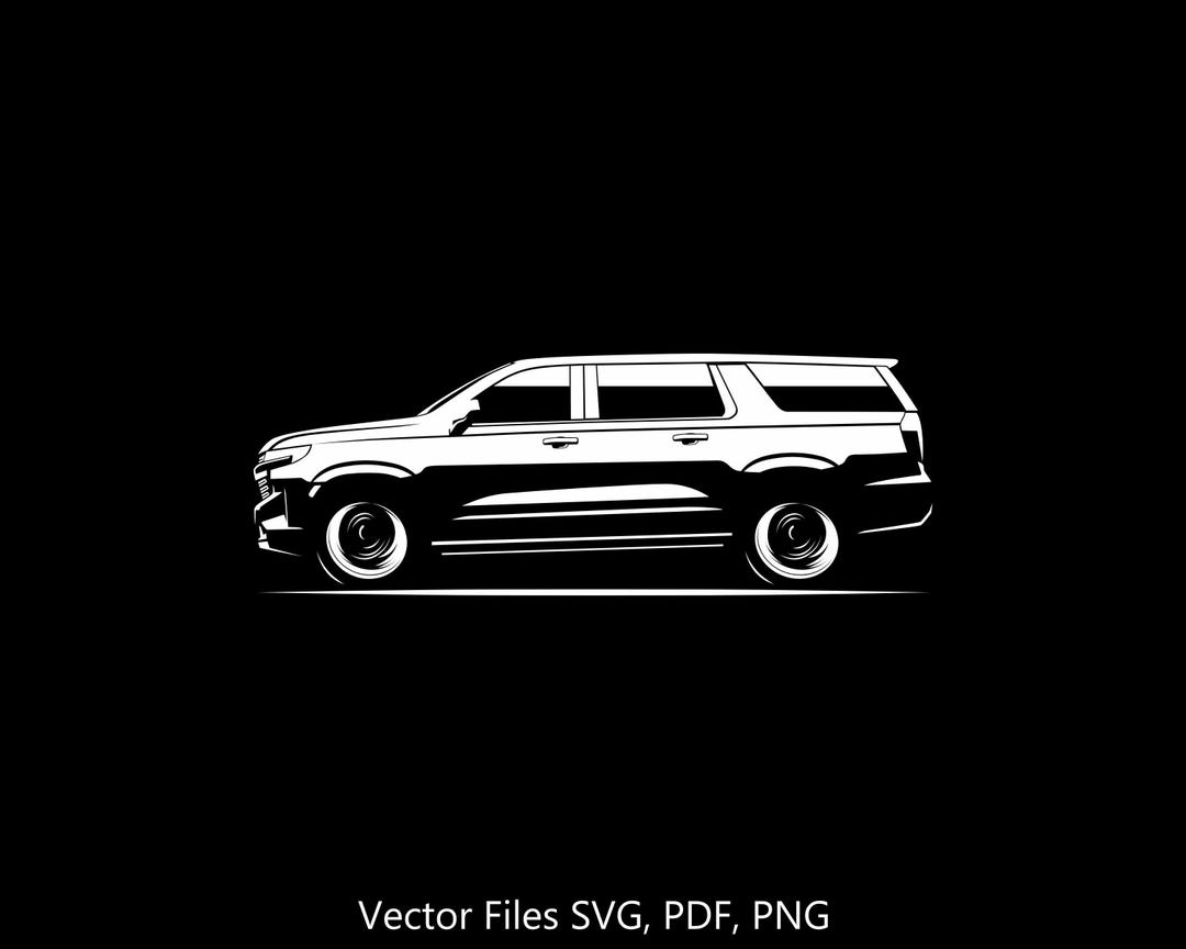 2024 Suburban Generation 12 Car Svg Clipart Vector Clip Art Graphics ...