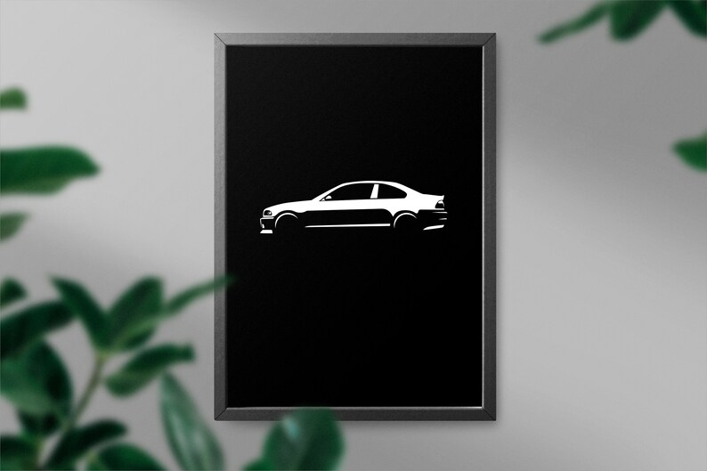 M3 E46 Auto svg Clipart Vektor Clip Art Grafik Bild geschnitten für ...